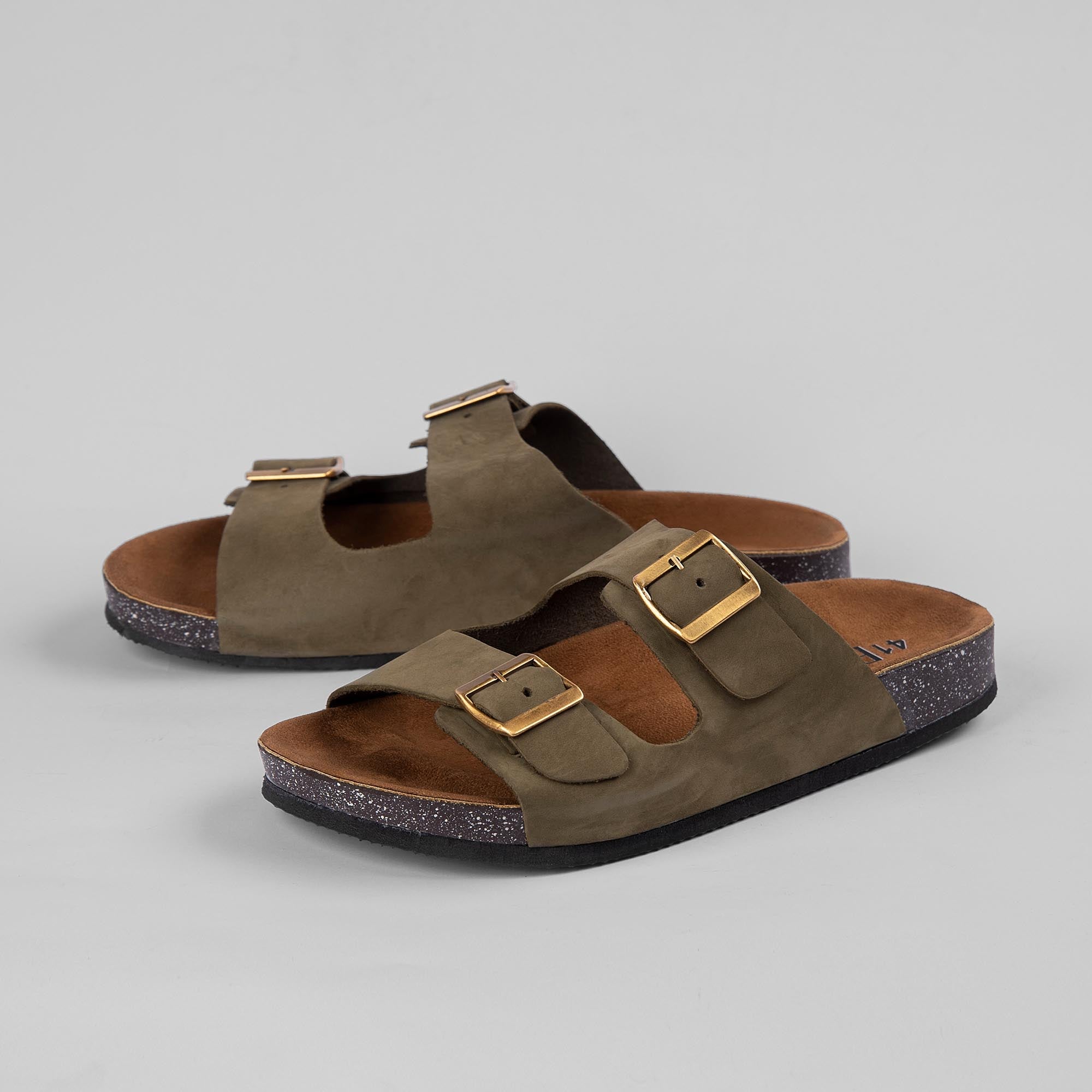 CloudStep | Comfy Footbed Slippers - Green – brioshoes